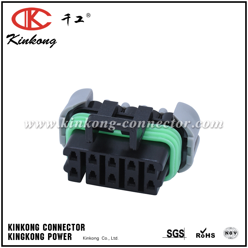 10 pole female waterproof auto plug 12065425 12124264