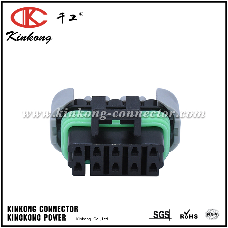10 pole female waterproof auto plug 12065425 12124264